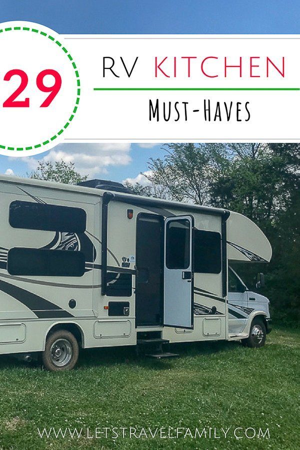 29 RV Kitchen Accessories You Must Have - Ultimate List - Let's Travel ...
