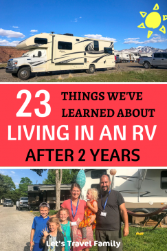 23 Honest Answers About Living In An RV Full Time - Let's Travel Family