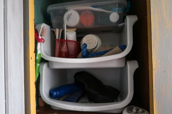 Ultimate List Of 17 RV Bathroom Storage Ideas - Let's Travel Family
