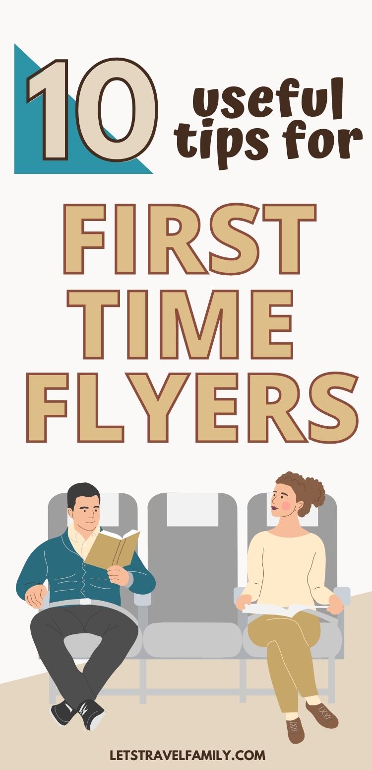 10 Helpful Tips For First Time Flyers - Let's Travel Family