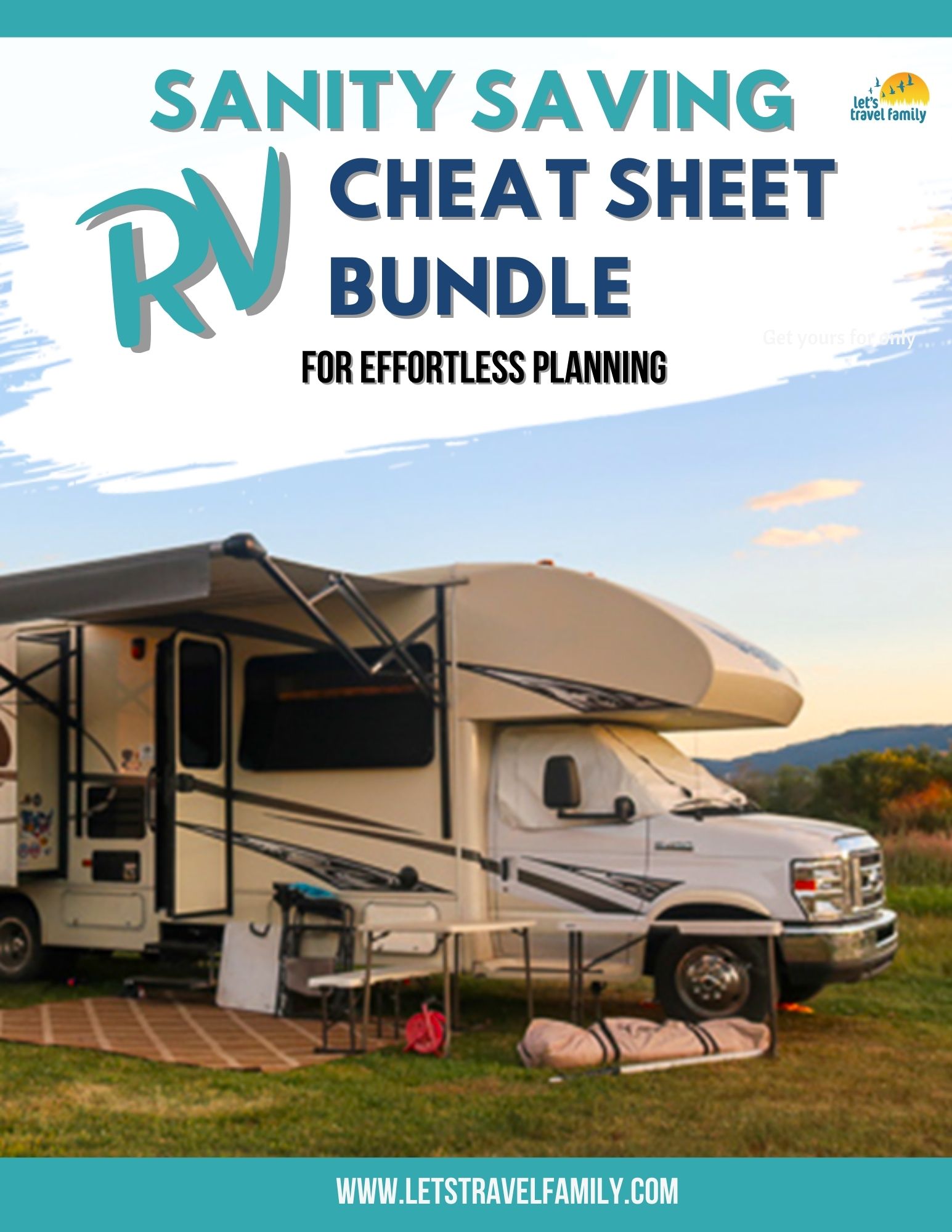 RV Cheat Sheet Bundle - Let's Travel Family