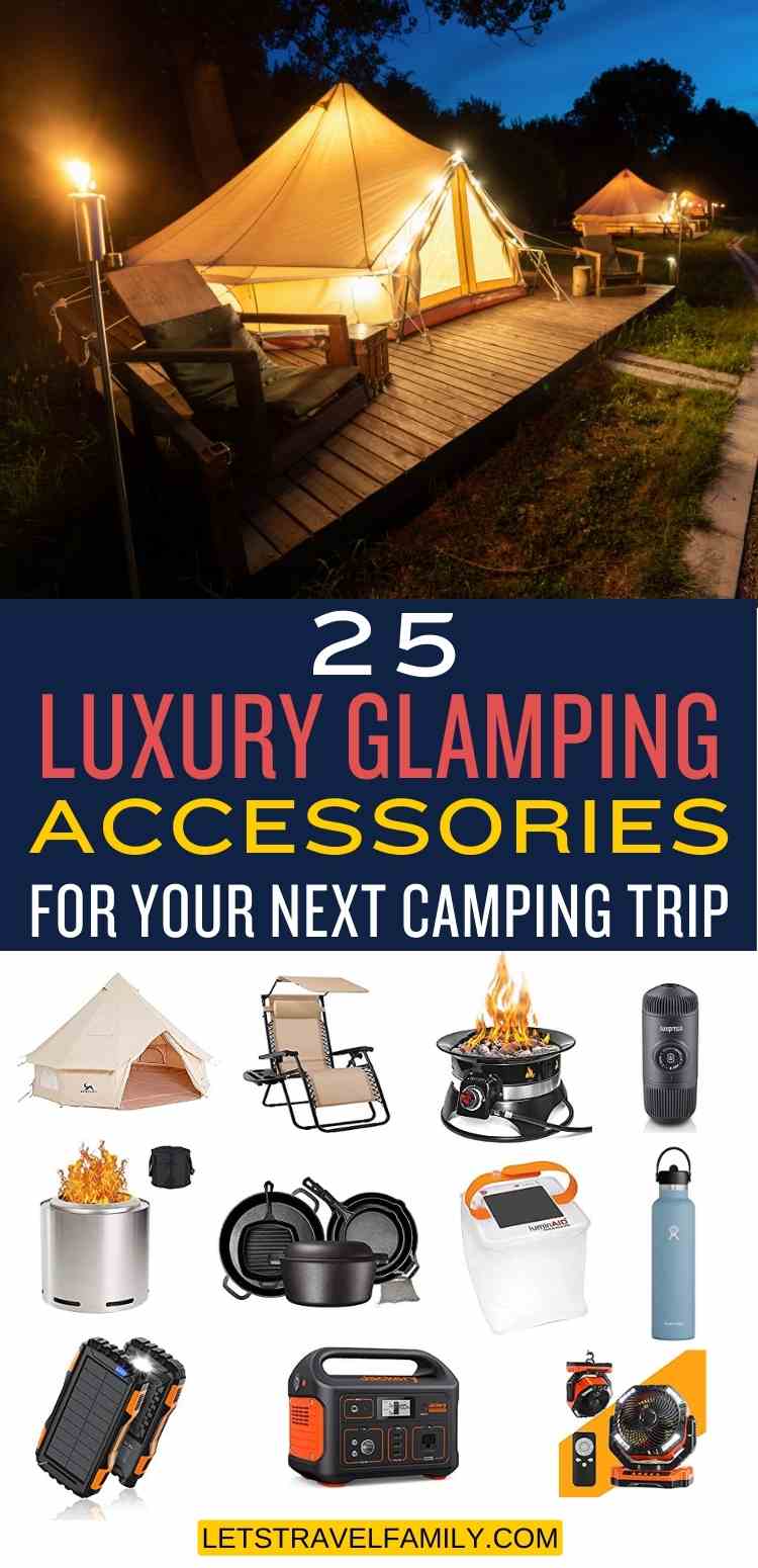 25 Luxury Glamping Accessories For Your Next Camping Trip - Let's ...